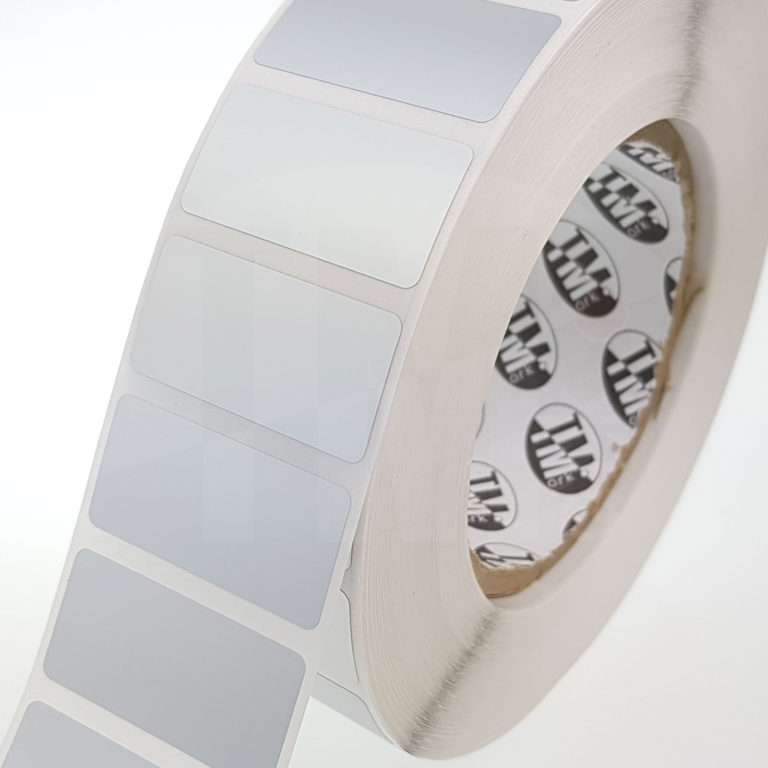 Silver polyester labels 2212 - TML